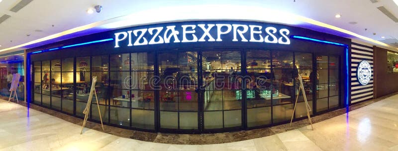 PizzaExpress Delhi editorial stock image. Image of india - 56488934