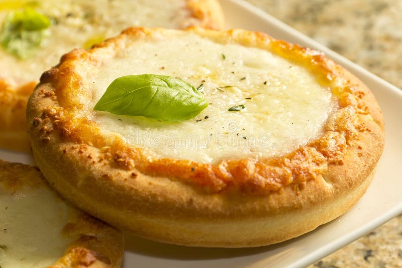 Pizzette stock image. Image of italian, meal, herbs, snack - 45466165