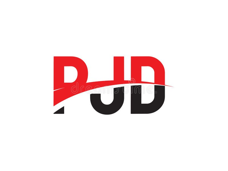 PJD Letter Initial Logo Design Vector Illustration Stock Vector ...