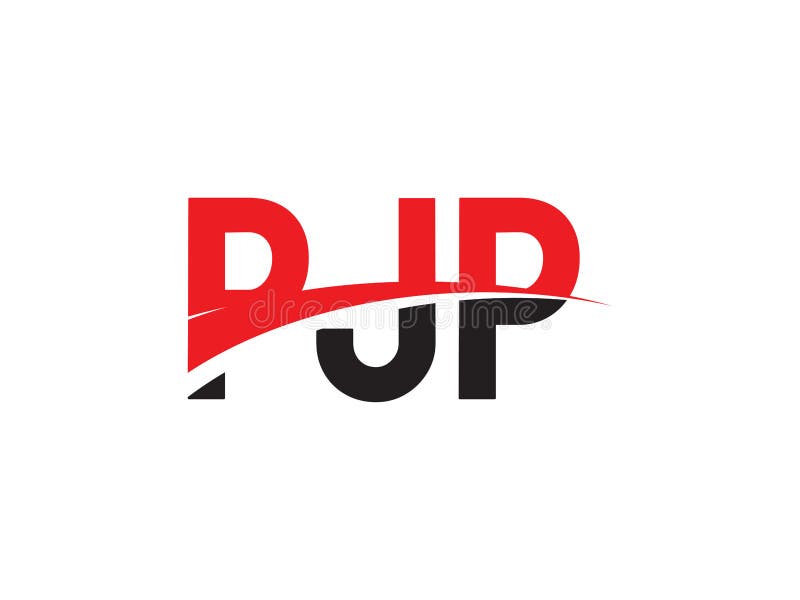 PJP Letter Initial Logo Design Vector Illustration Stock Vector ...