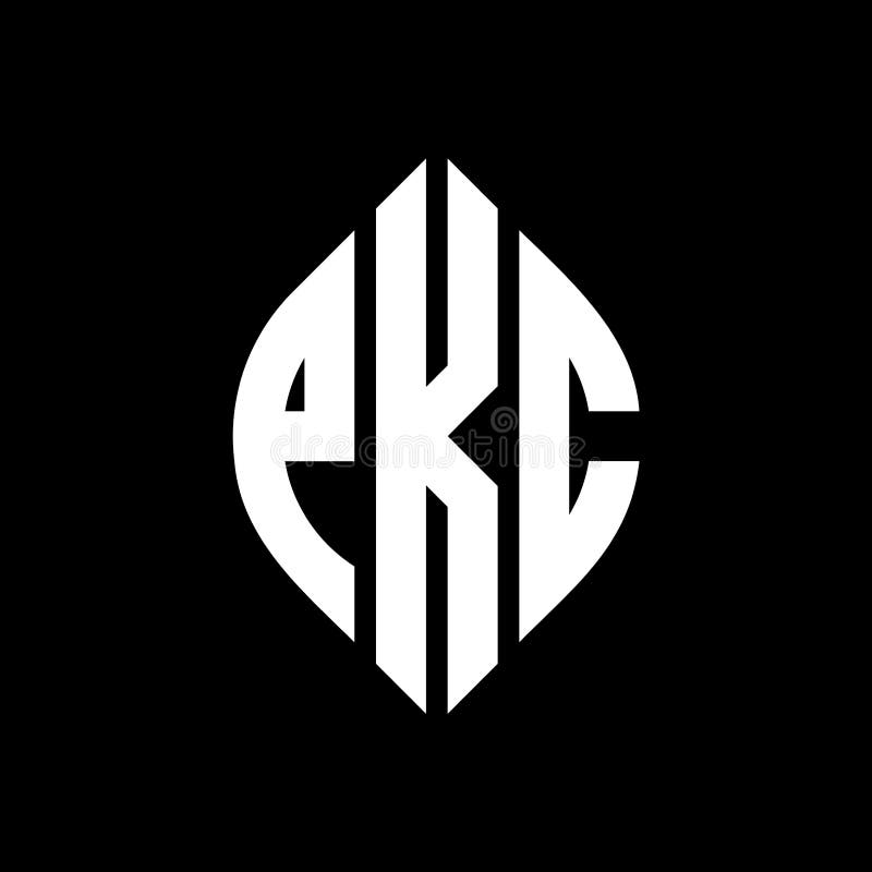 PKC Circle Letter Logo Design with Circle and Ellipse Shape. PKC ...