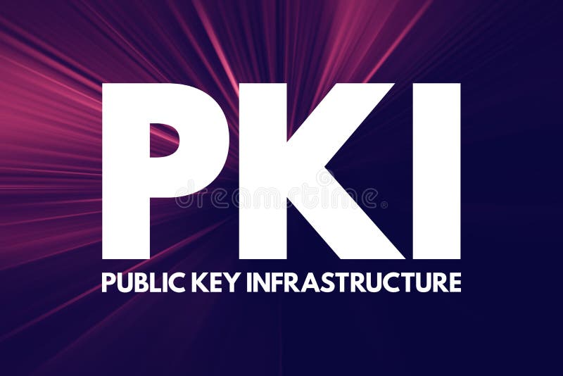 PKI - Public Key Infrastructure is a Set of Roles, Policies, Hardware ...