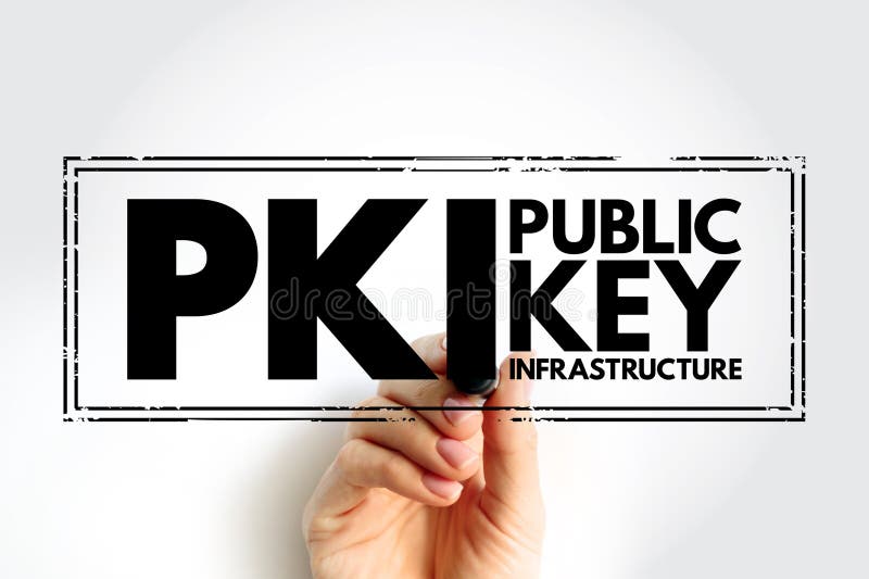 PKI - Public Key Infrastructure is a Set of Roles, Policies, Hardware ...