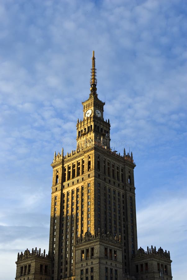 Pkin stock image. Image of highest, stalinism, skyscraper - 9785309