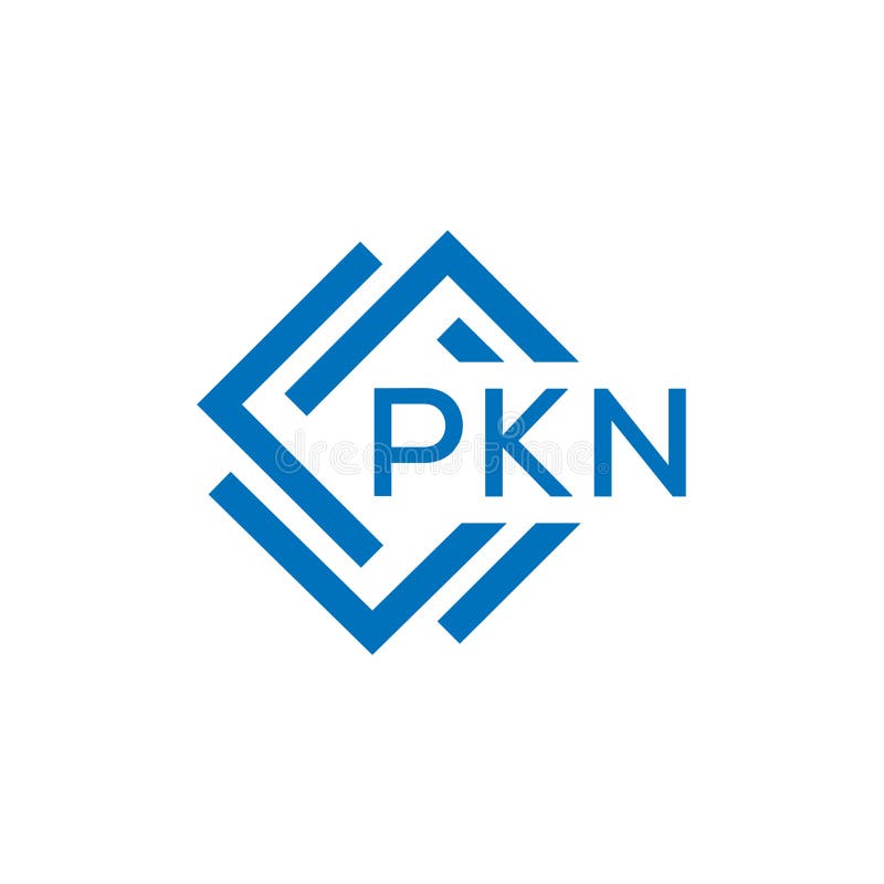 PKN Letter Logo Design on White Background. PKN Creative Circle Letter ...