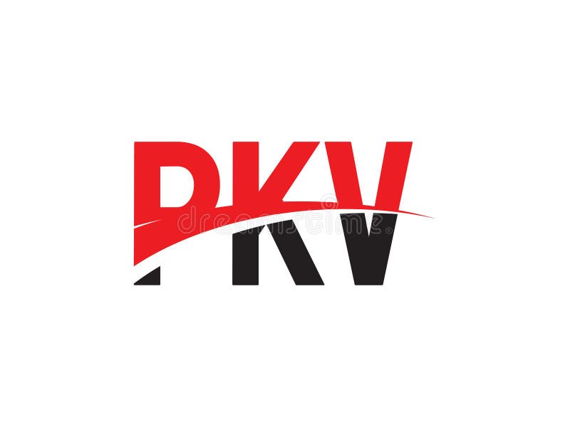 PKV Letter Initial Logo Design Vector Illustration Stock Vector ...