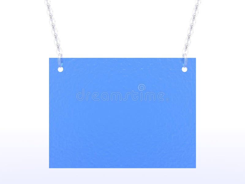 Placa azul ilustração stock. Ilustração de anunciar, venda - 1451872