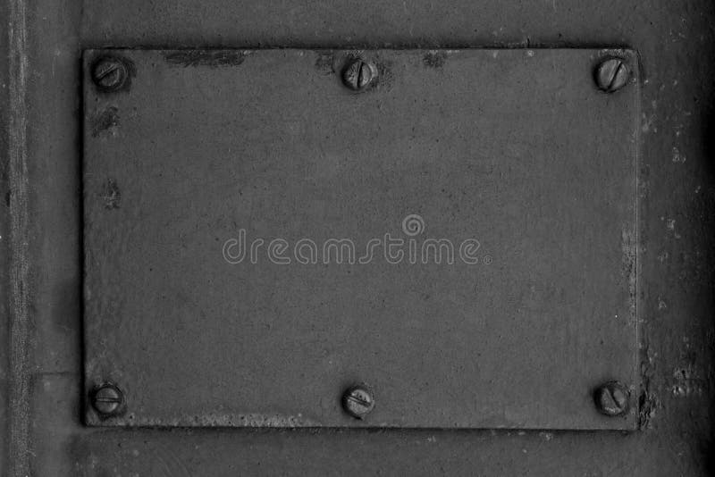 Placa de acero negra imagen de archivo. Imagen de extracto - 99821335