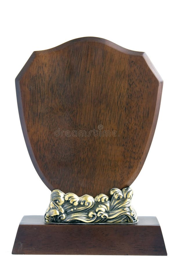 Placa De Madera En Blanco Aislada Foto de archivo - Imagen de ornamento ...