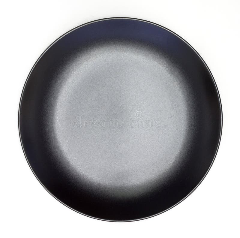 Placa negra imagen de archivo. Imagen de blank, kitchenware - 29600391