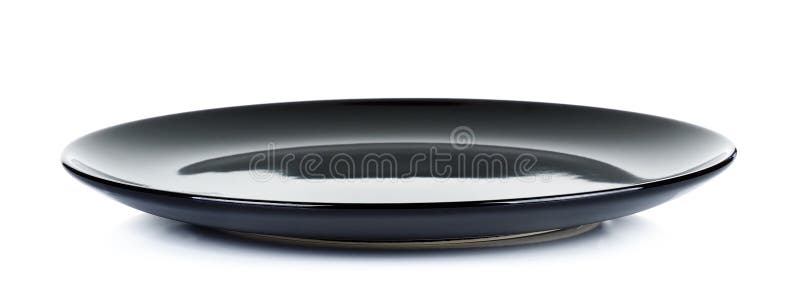 Placa Negra Aislada En El Fondo Blanco Imagen de archivo - Imagen de ...