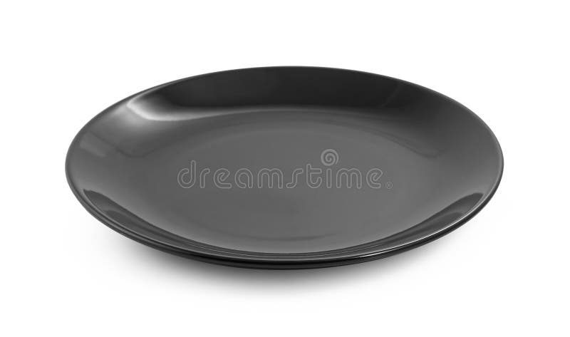 Placa Negra Aislada En Fondo Blanco Imagen de archivo - Imagen de ...