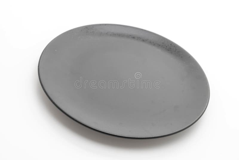 Placa Negra En El Fondo Blanco Imagen de archivo - Imagen de oscuro ...