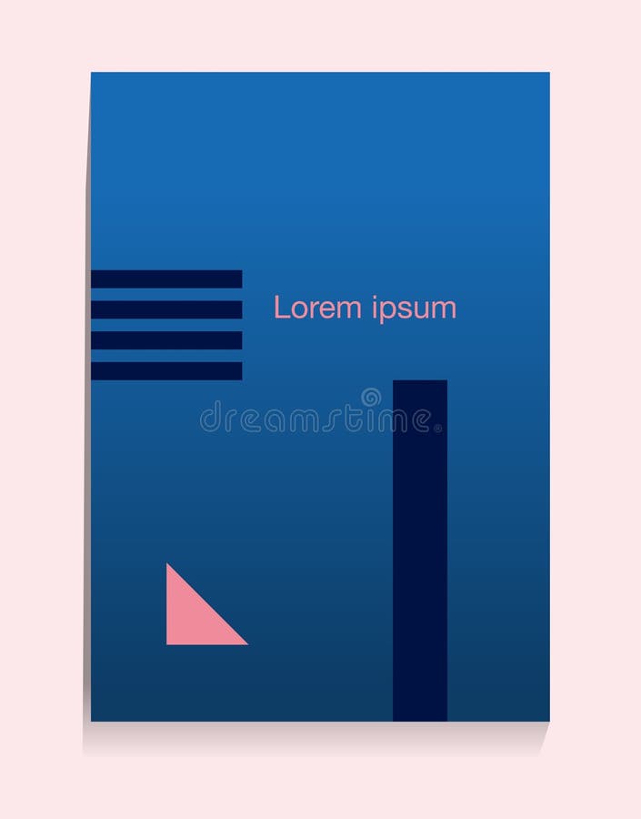 A4 template composition stock vector. Illustration of geometry - 115354205