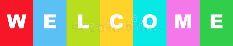 Placard with Word Welcome. Invitation, Reception and Greeting Stock ...