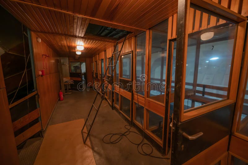 Place of the Announcer and Sports Commentator in the Sports Hall Stock ...