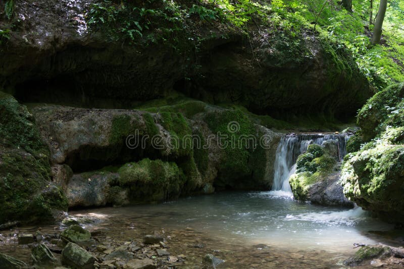 The Place Called `Dripping Stone` Stock Image - Image of place ...