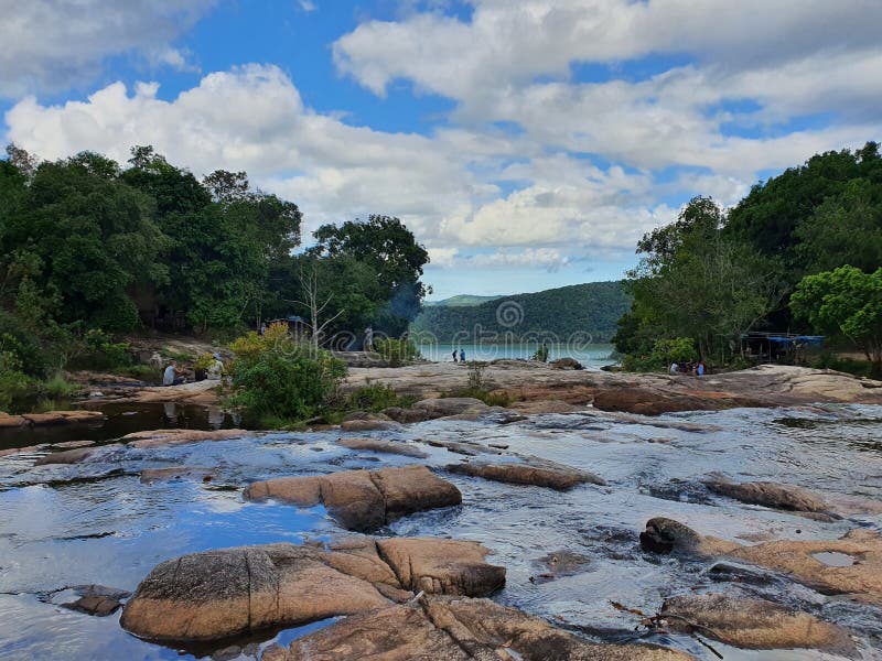 A Place Called a Waterfall with 7 Levels and this Photo is at the Top ...
