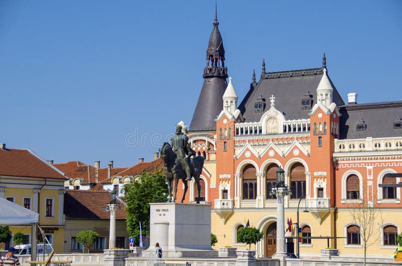 Oradea, Capital D'architecture D'ATT Nouveau En Roumanie Image stock ...