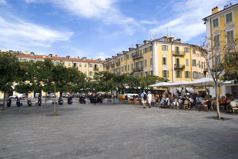 Place Garibaldi, Nice, France Editorial Image - Image of landmark ...