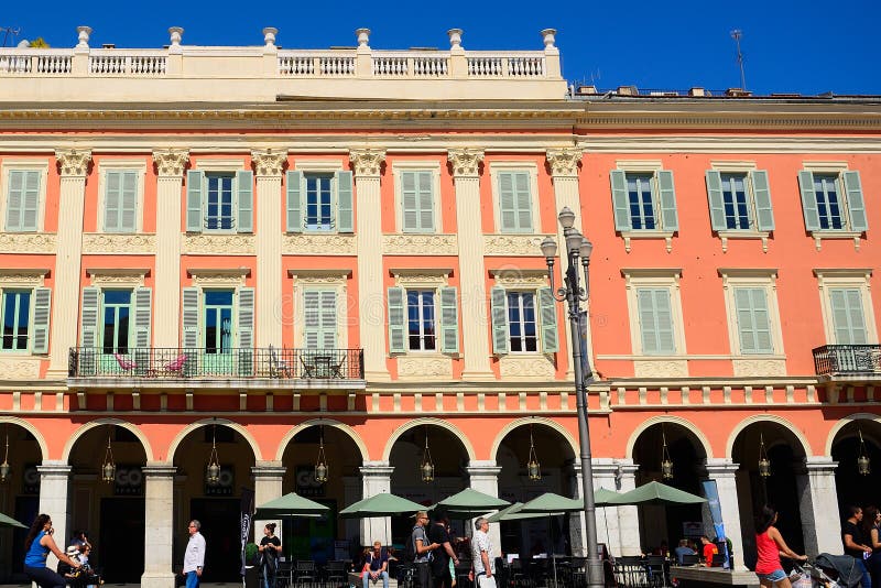 Place Massena, Nice, France Editorial Image - Image of city, european ...