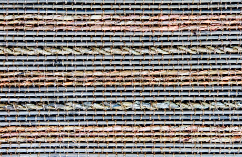 Place Mat, Natural Material Texture. Stock Image - Image of fabric ...