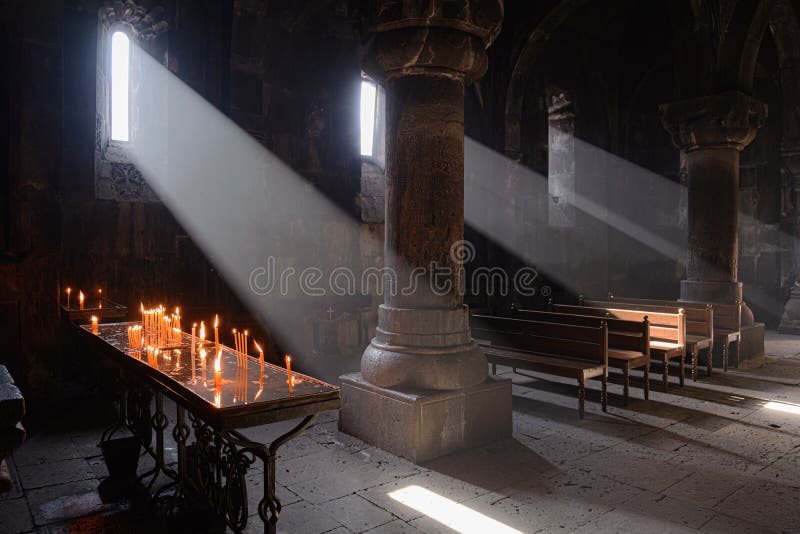 Blessed Light Through The Forest Stock Photo - Image of spring, nature ...