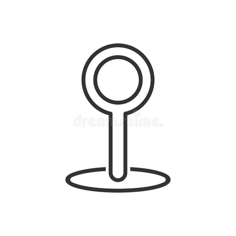 Place Pointer and Location Marker Icon Stock Illustration ...