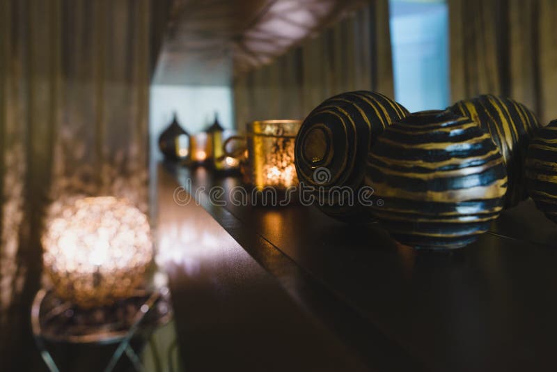 Place for Relaxation in Modern Wellness Center Stock Photo - Image of ...