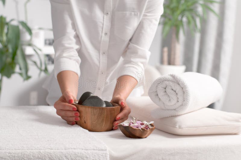 Place for Relaxation in Wellness Spa Center Stock Photo - Image of ...