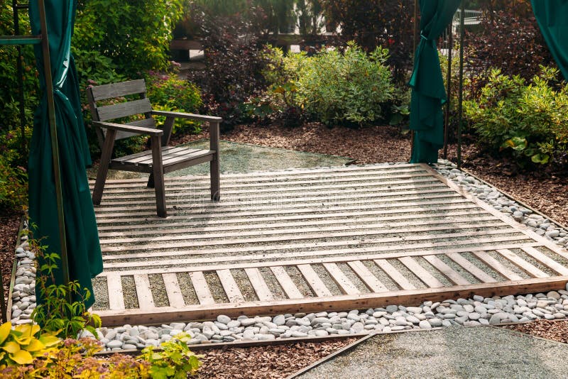 Place for Rest Outdoor Relax Zone Stock Photo - Image of place, grass ...