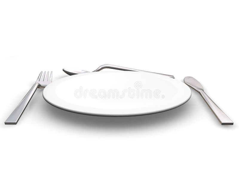 Place setting stock illustration. Illustration of plated - 1072554