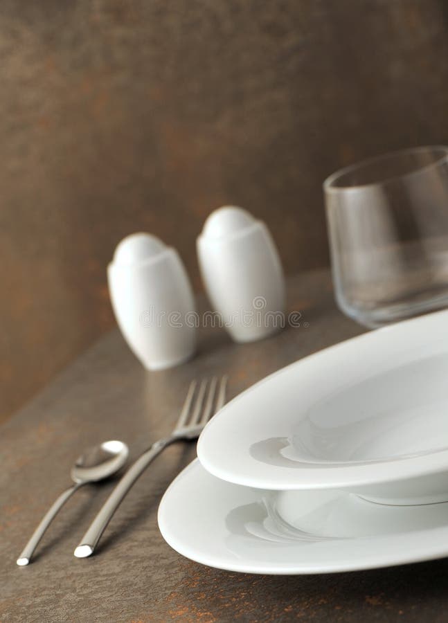 Place setting stock image. Image of interior, focus, table - 22736459