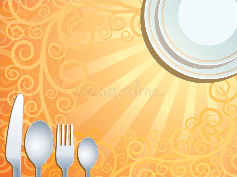 Place setting stock vector. Illustration of breakfast - 3061675