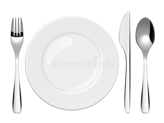 Place Setting stock vector. Illustration of service, plate - 8927238