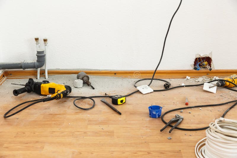 Socket Box Repair. Electrican Repair and Installing Socket Boxes ...