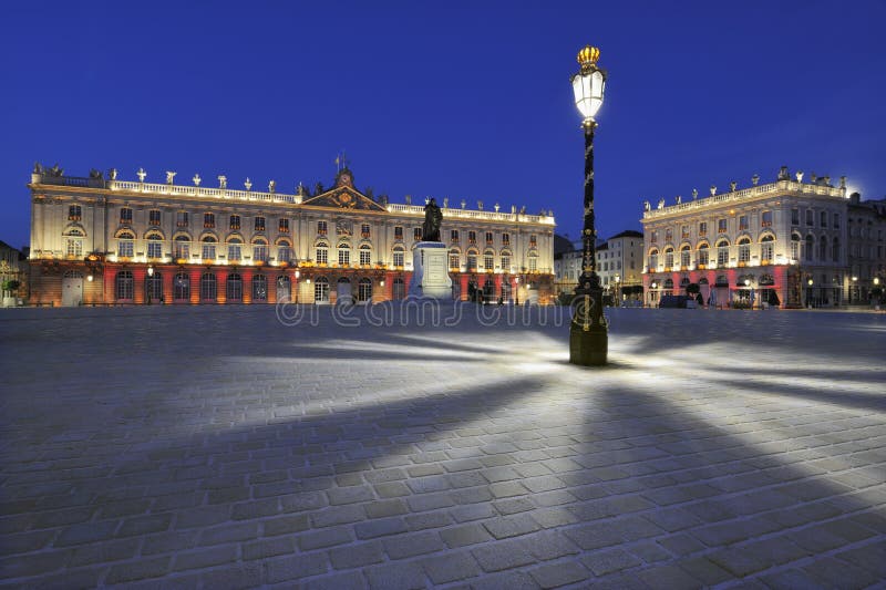 Place Stanislas, Nancy, France Stock Image - Image of sunrise, space ...