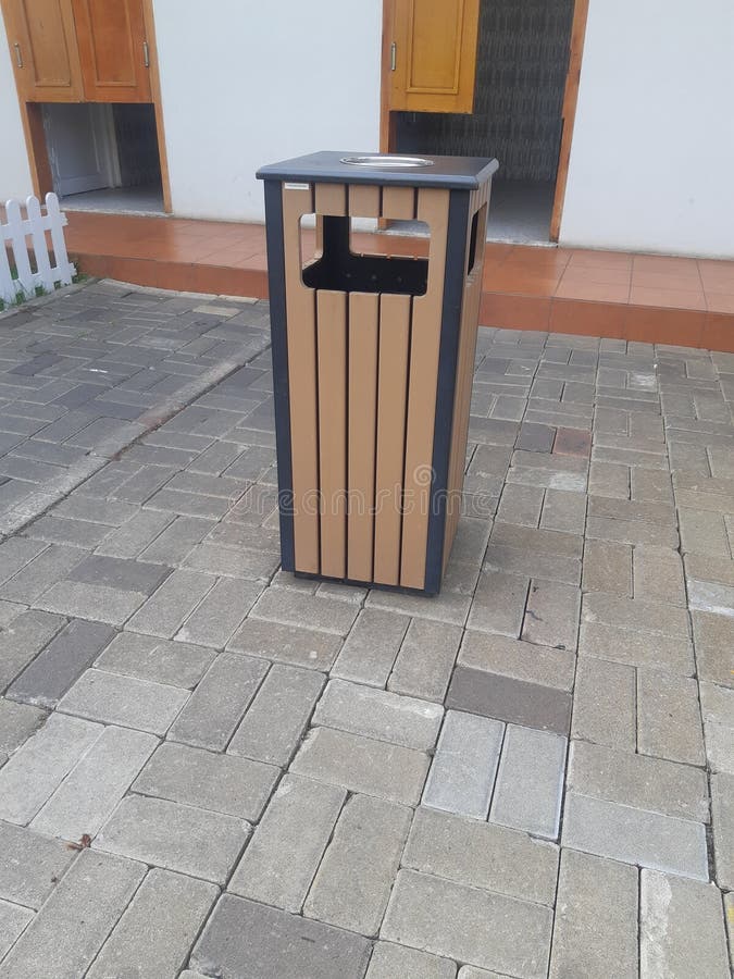 A Place To Dispose of Trash Stock Photo - Image of parks, trash: 263291732