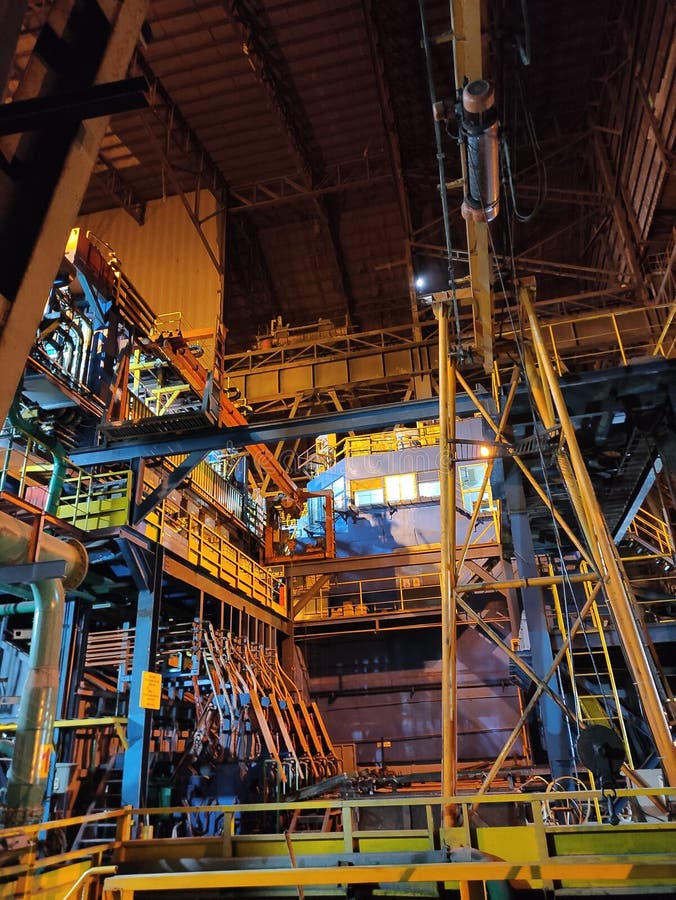 Workplant Steel Manufacturing Stock Photo - Image of manufacture ...