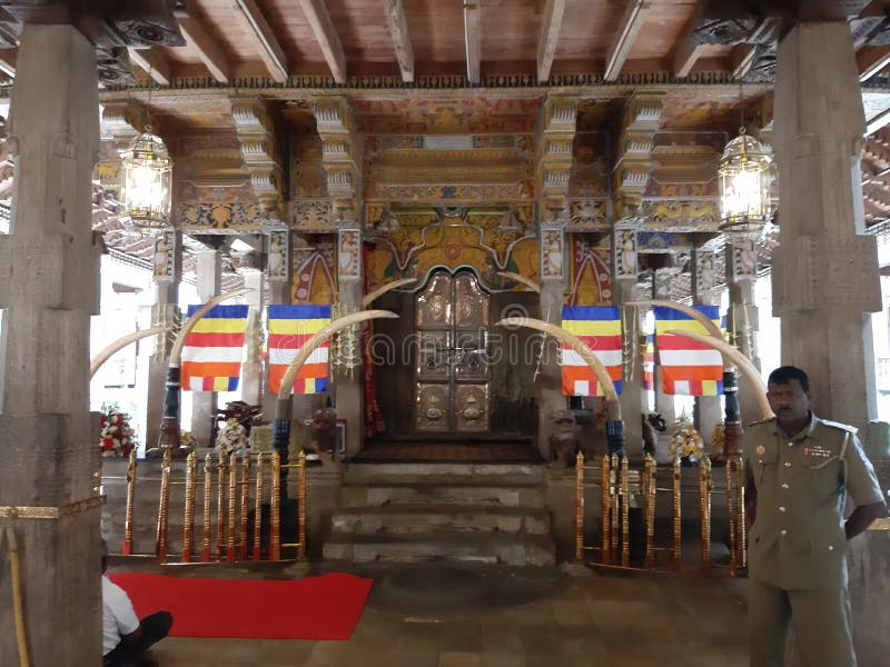 The Place of Tooth Casket at Temple of the Tooth Sri Lanka Editorial ...