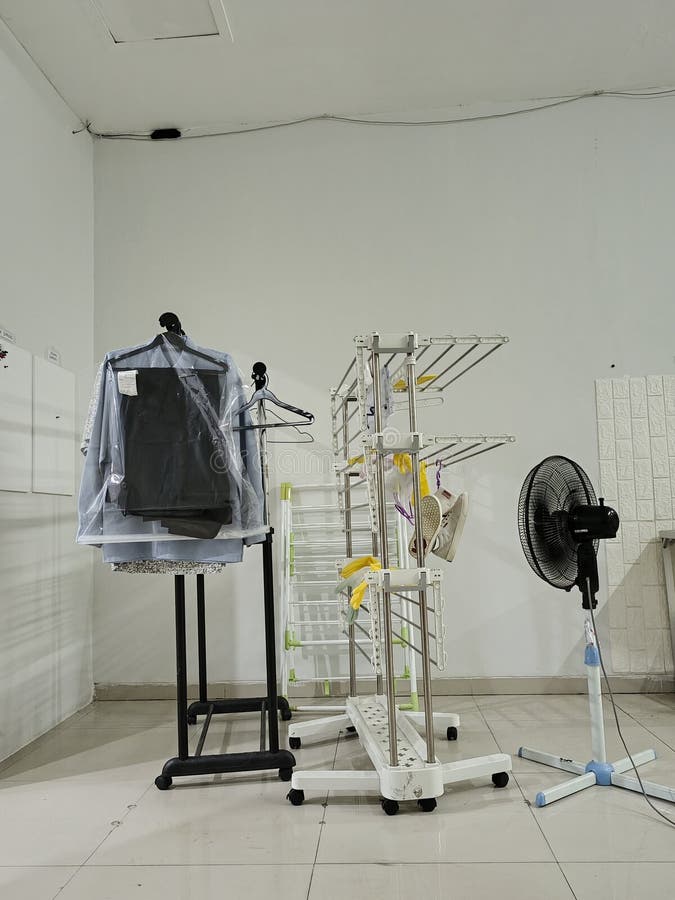 Place for wet clothes stock photo. Image of property - 342580186