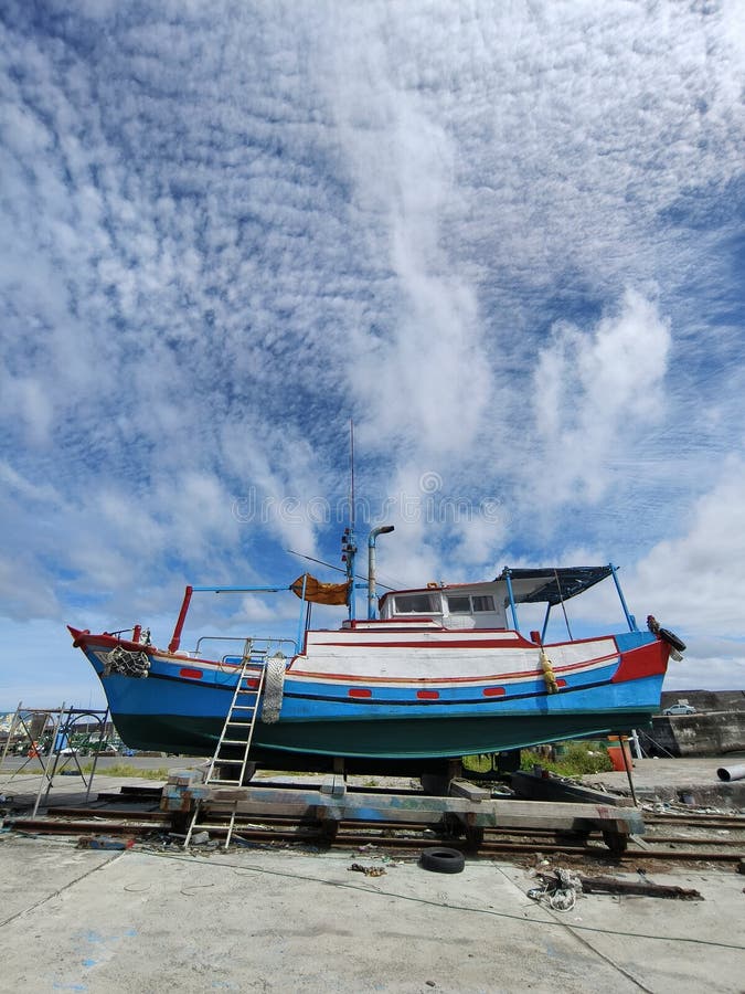 Place Where Ships are Built and Repaired Stock Image - Image of ...