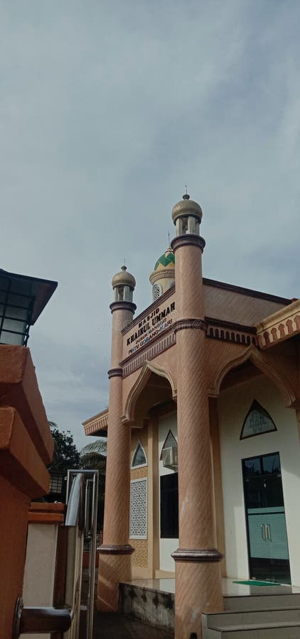 Mosque Building is a Place of Worship Editorial Stock Photo - Image of ...