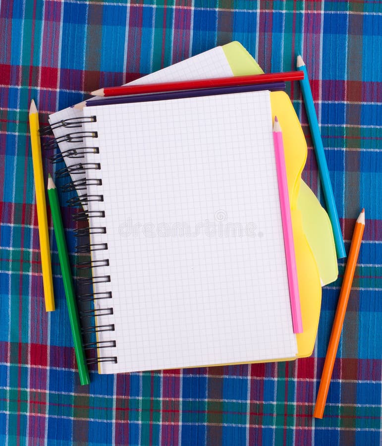 Word Template Checked Note Book Page A4 Stock Photos - Free & Royalty ...