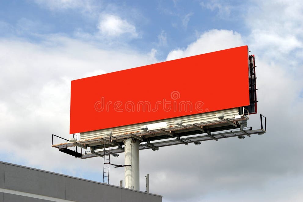 Place your add stock image. Image of large, clouds, marketing - 2308413