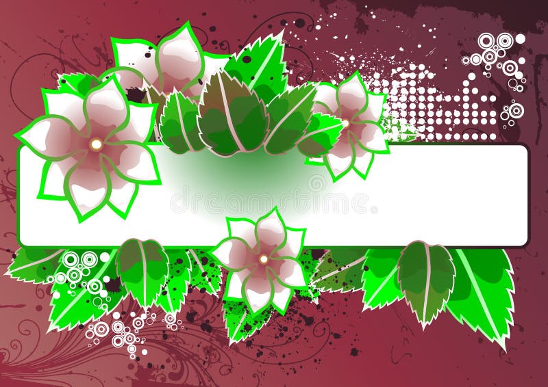 Place your text here stock vector. Illustration of classic - 7654803