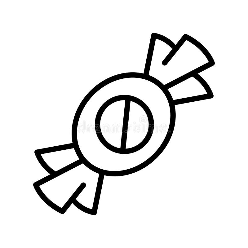 Placebo Line Black Icon. Vector Isolated Button Stock Vector ...