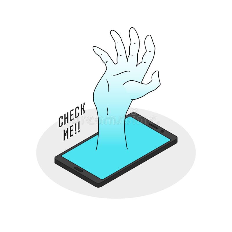 Phone Check Out Cartoon Stock Illustrations – 33 Phone Check Out ...