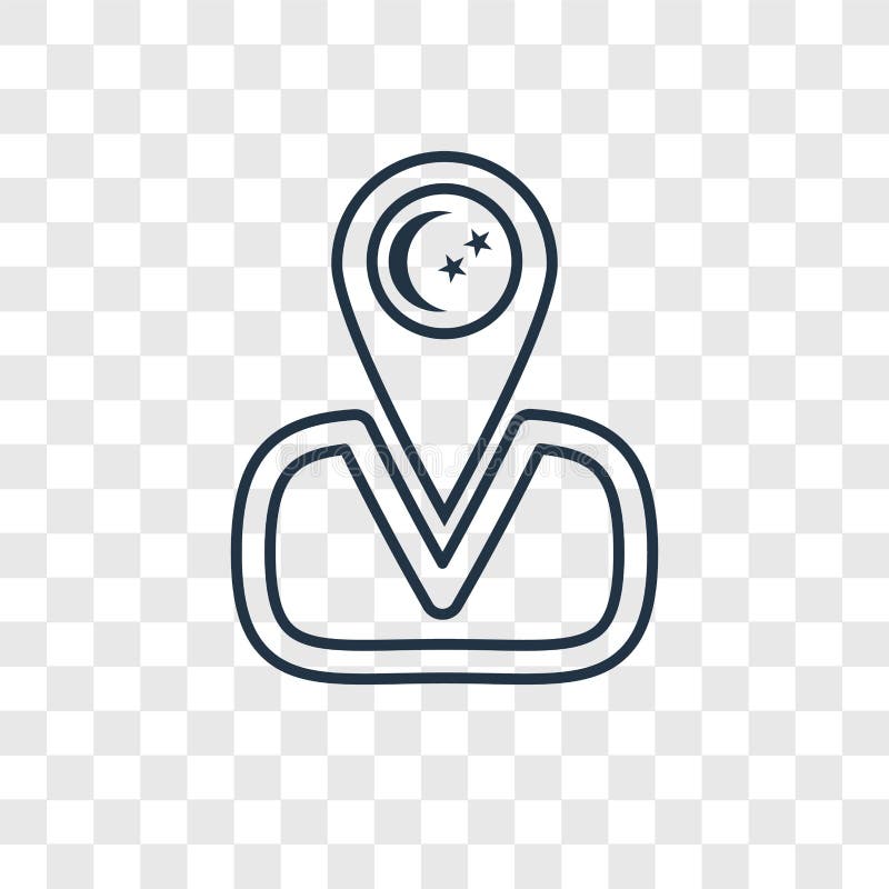 Placeholder Concept Vector Linear Icon Isolated on Transparent B Stock ...