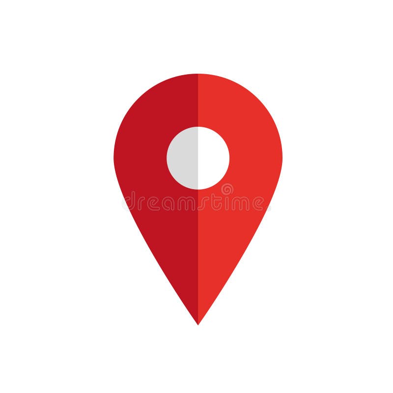 Placeholder Flat Symbol or Location Vector Icon Stock Vector ...